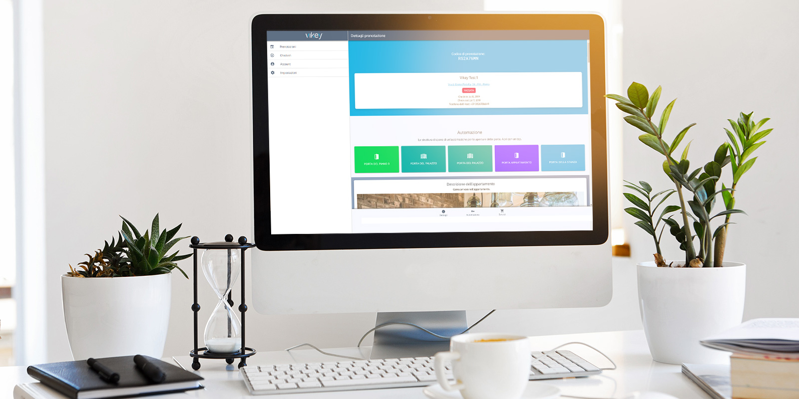 Contact us | Vikey self check-in and domotics