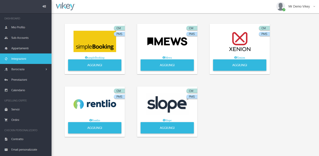 Il self check-in Vikey è ora integrato con Slope software gestionale ...